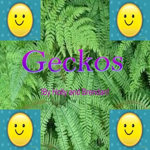 Gekos!!!done! | PPT