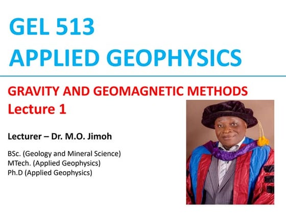 Gravity Method | PPTX | Geology | Science