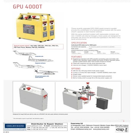 POWERVAMP LTD. > GPU 1500/40 | PDF