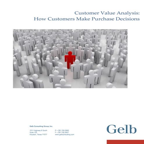 Understand What Matters Most To Customers | PDF