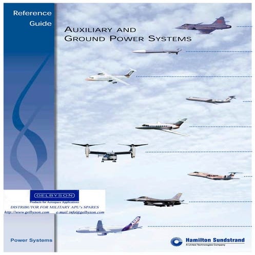 Gelbyson hs auxiliary_powerunits_apu - Auxiliary and Ground Power Systems - APU's Spares | PDF