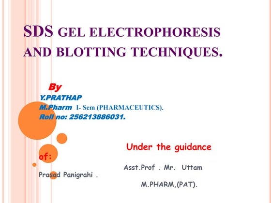 Introduction, Principle, Instrumentation and Applications of SDS-PAGE ...