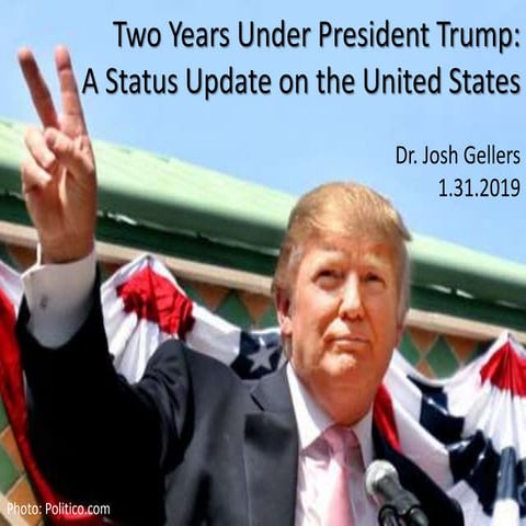 Two Years under President Trump: A Status Update on the United States ...