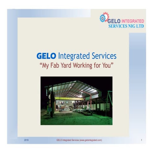 Gelo my fab yard working for you | PDF