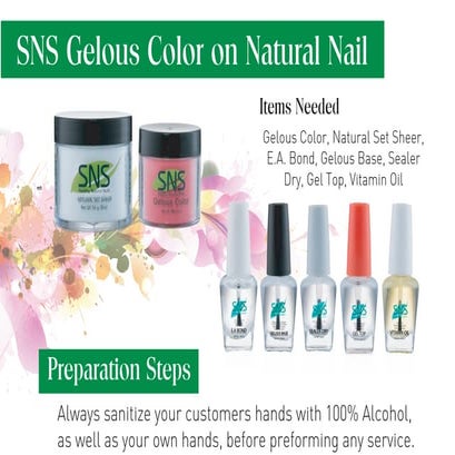 SNS Gelous color new set | PDF