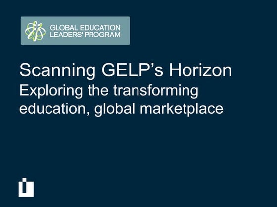 Gelp_central presentations