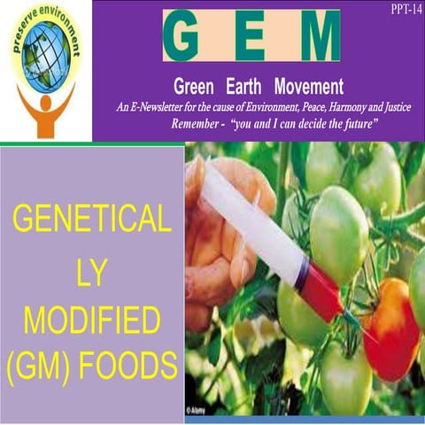 Gem ppt-14-genetically modified foods | PPT