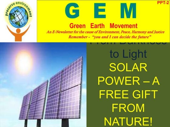Solar Power 1 Ppt