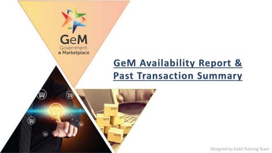 gem ppt government e market introduction | PPT