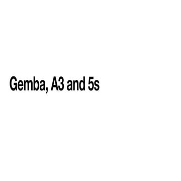 Gemba, A3 and 5s.pdf
