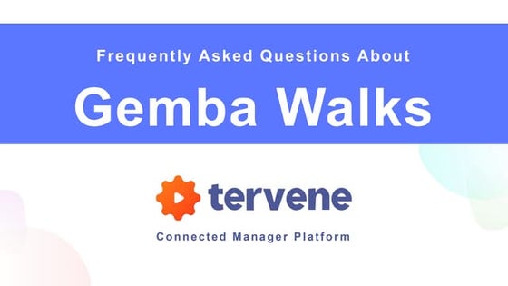 Gemba Walk Questions | PDF