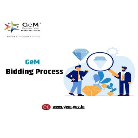 Government e Marketplace (GeM) | National Public Procurement Portal ...