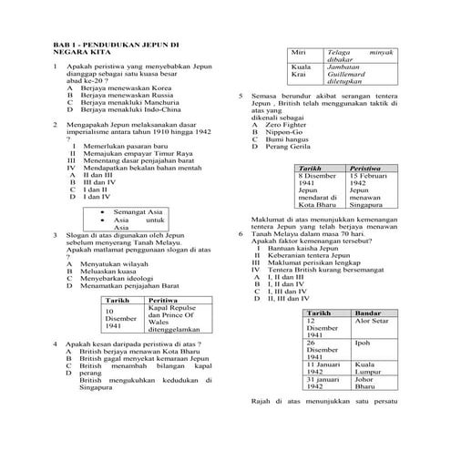 Gemilang t3 bab 1 | DOC