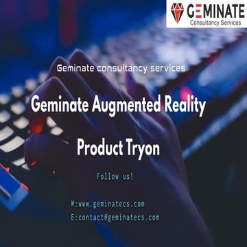Geminate Augmented Reality Product Tryon | PPT