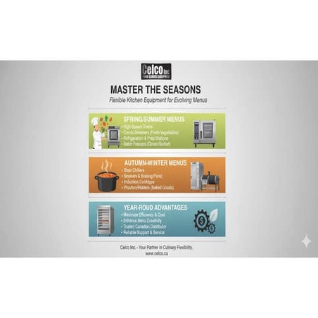 Master the Seasons: Flexible Kitchen Equipment for Evolving Menus | PDF