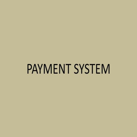 GeM payment flow chart | PPTX