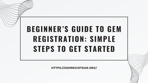 Navigating GeM Registration A comprehensive guide | PPT
