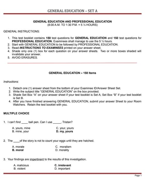 Gat sample-test-02 | PDF