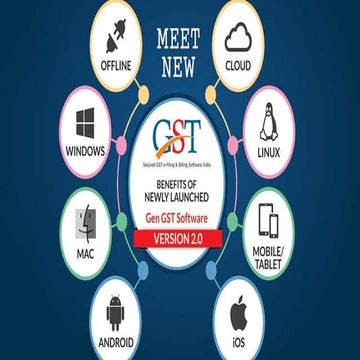 View The Benefits of Gen GST Software For Taxpayers & Traders | PPT