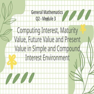 Gen-Mathematics-Melc3.pptx 1st semester gra11stem | PPTX