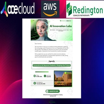 GEN AI EDM -Generative AI: Beyond Chatbots, Shaping the Future | PPT