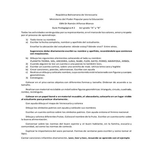 Planificación juego didáctico | DOCX