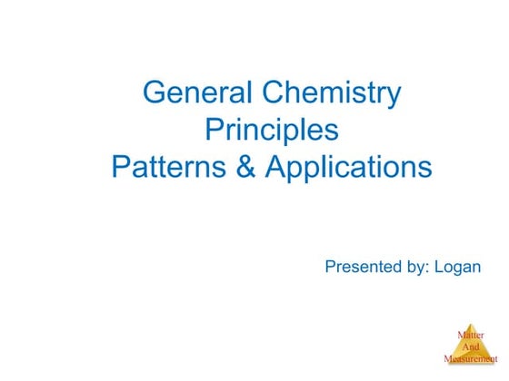 general chemistry ch1 | PPT