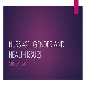 Gender and Health Issues presentation.pptx