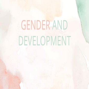 SOGIE BILL AND GAD | PPTX