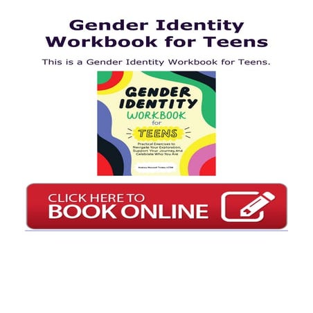 Læse bøger Gender Identity Workbook for Teens | PDF