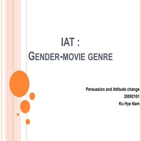 Gender movie genre | PPTX