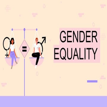Gender Equality | PPTX