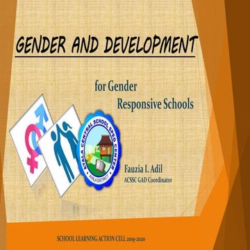 Gender Responsive Schools Pptx