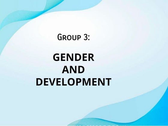 Introduction to gender concepts | PPTX