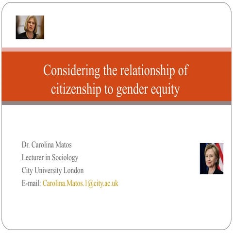 Promote gender equality and empower women | PPT