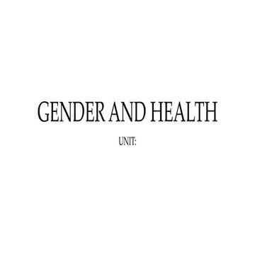 GENDER AND HEALTH.pptx