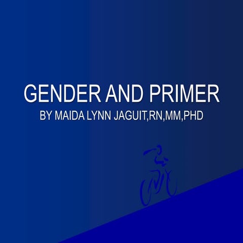 Gender and primer | PPTX