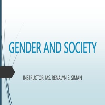 GENDER and SOCIETY.pptx