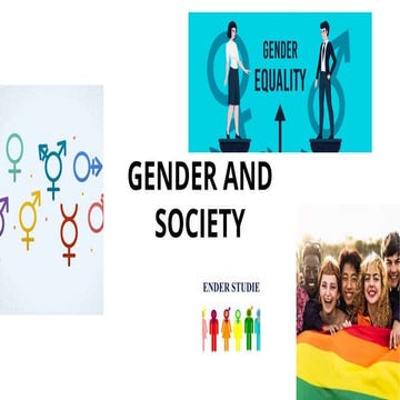1. Gender and society introduction mod 1 | PPTX