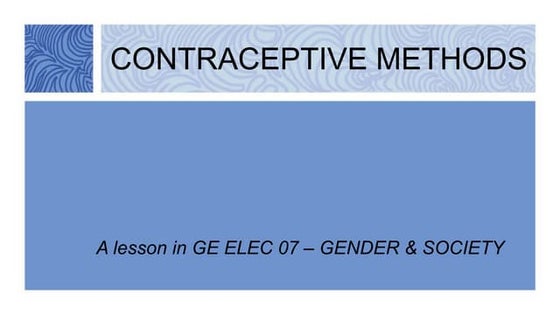 Chapter 4. Reproductive health | PPT