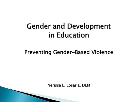Gender-Based Violence | PDF | Debated Sensitive Social Issues ...