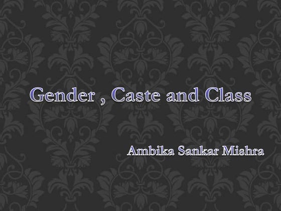 The Caste System Of Ancient India | PPT