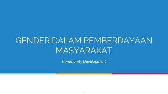 Kesetaraan Gender | PPTX