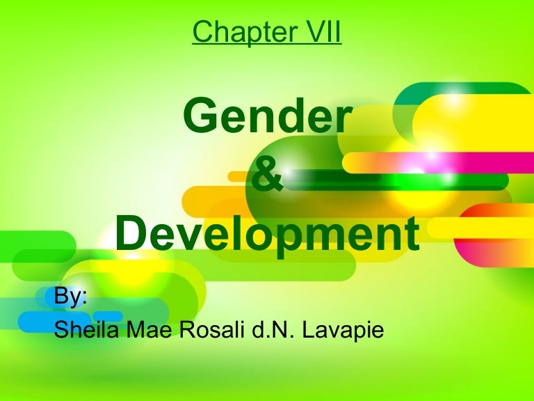 Gender and Development