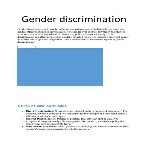 Gender discrimination.................... | PDF