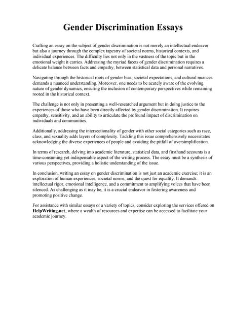 Racial Discrimination Essay Examples.pdf