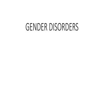 GENDER DISORDERS psychology- Square+.ppt