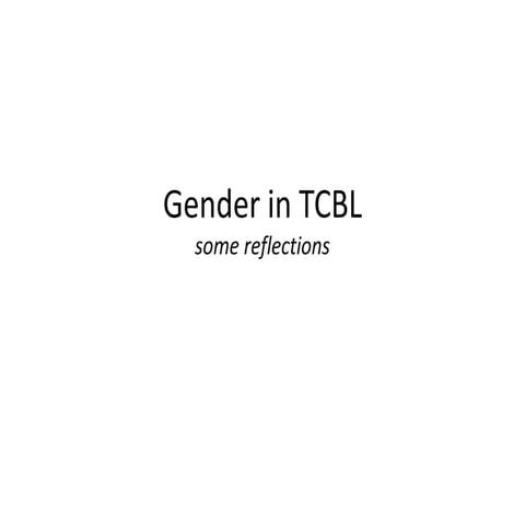 Gender distinctions | PPTX | Needlework | Arts and Crafts