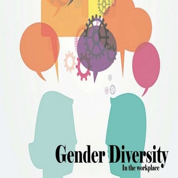 Gender diversity in the workplace | PPTX
