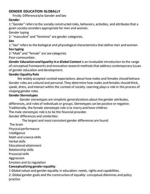 Sexuality In Curriculum | PPT